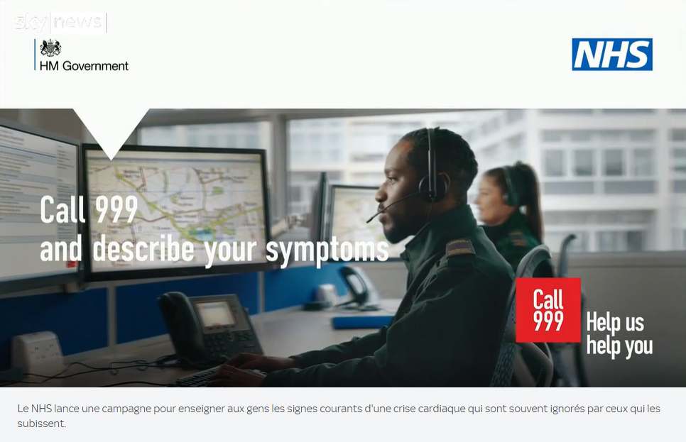 GB : le NHS lance une nouvelle campagne de prévention contre les crises ...