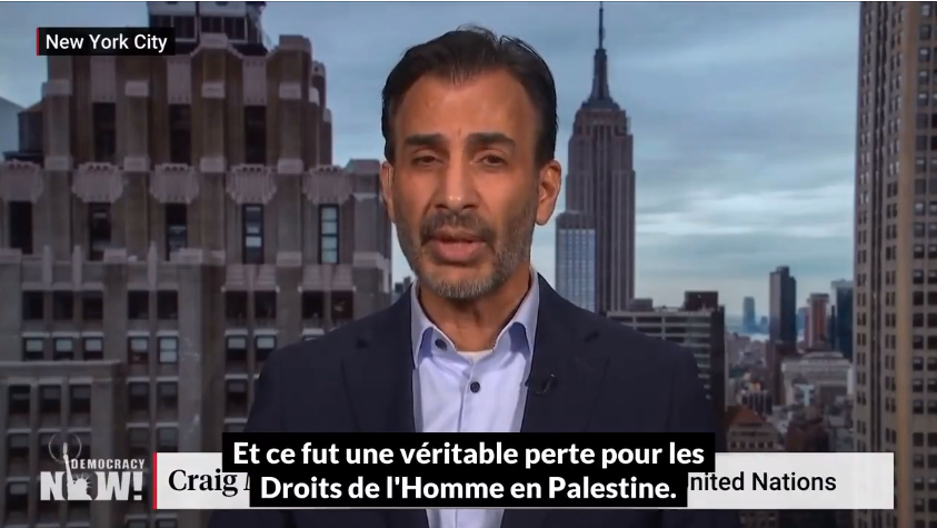 Gaza : démission de Craig Mokhiber, haut fonctionnaire de l'ONU chargé ...