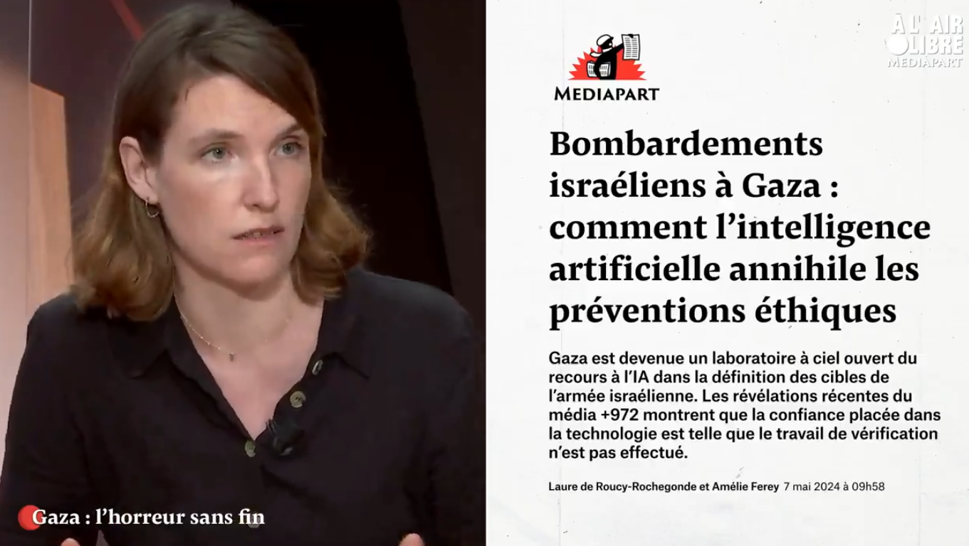 « Ce que l'on voit à Gaza, c'est un taux de létalité quasiment inconnu ...