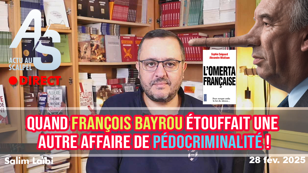 Quand François Bayrou étouffait une autre affaire de pédocriminalité ...