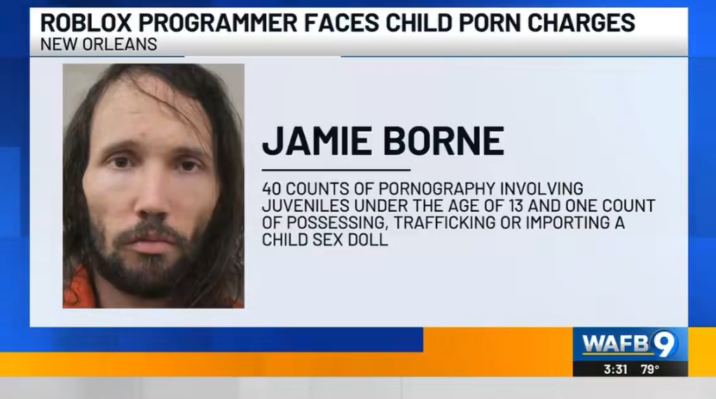 Un programmeur Roblox arrêté à la Nouvelle-Orléans pour possession de ...